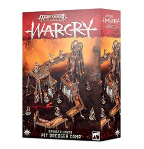 games workshop warcry: ravaged lands - pit dredger camp