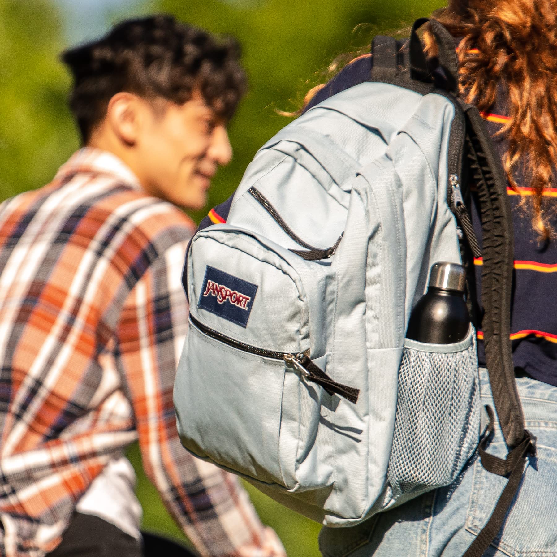 JanSport Laptop Backpack - Computer Bag with 2 Compartments, Ergonomic Shoulder Straps, 15” Laptop Sleeve, Haul Handle - Book Rucksack - Mood Map