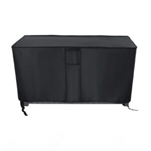 jungda patio deck box cover for yitahome xxl 230 gallon outdoor storage deck box, waterproof outdoor storage box cover furniture cover - 64 x 32 x 33 inch