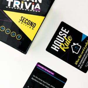 Urban Trivia Game 2nd Edition - Black Card Game for The Culture! Fun Trivia on Black TV, Movies, Music, Sports, & Growing Up Black! Great Trivia for Adult Game Nights and Family Gatherings