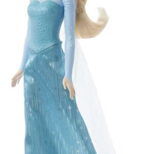 Mattel Disney Frozen Toys, Elsa Fashion Doll & Accessory with Signature Look, Inspired by the Movie