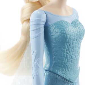 Mattel Disney Frozen Toys, Elsa Fashion Doll & Accessory with Signature Look, Inspired by the Movie