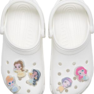 Crocs 5-Pack Shoe Charms | Jibbitz, Disney Princess LED, One Size