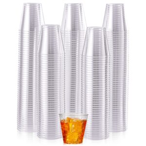 jolly chef 1000 pack plastic shot glasses-2 oz disposable cups 2 ounce plastic shot cups ideal for whiskey, tasting,food samples,perfect for halloween, thanksgiving,christmas party