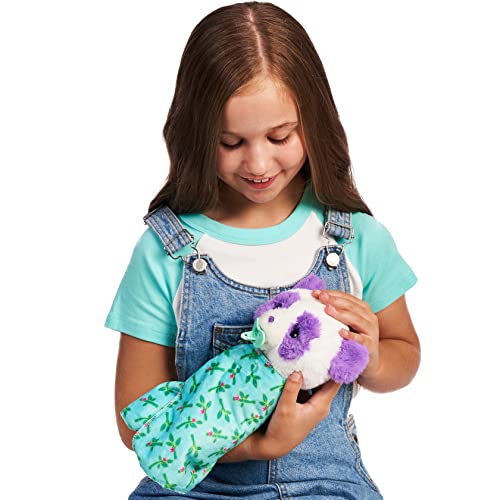 Little Live Pets - Cozy Dozys: Petals The Panda | Interactive Plush Toy Panda. 25+ Sounds and Reactions. Magical Eye Movement. Blanket, Pacifier for Kids Ages 4+