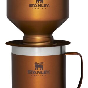 STANLEY Classic The Perfect-Brew Pour Over Gift Set Elevate Your Coffee Experience with Precision Pouring and Timeless Style | 20oz/12oz | Maple