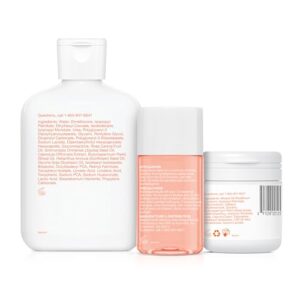 Bio-Oil Skincare Set, Trial Kit for Scars, Stretchmarks, and Dry Skin, 3 Pc Travel Size Kit Includes Skin Care Oil, Dry Skin Gel, and Body Lotion, use for Scars, Pregnancy Stretch Marks, and Dry Skin