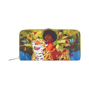 loungefly disney: encanto - antonio and parce the jaguar wallet, amazon exclusive, multicolor