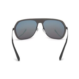 adidas OR0037 Square Sunglasses, Black, 58mm