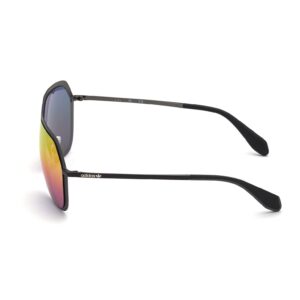 adidas OR0037 Square Sunglasses, Black, 58mm