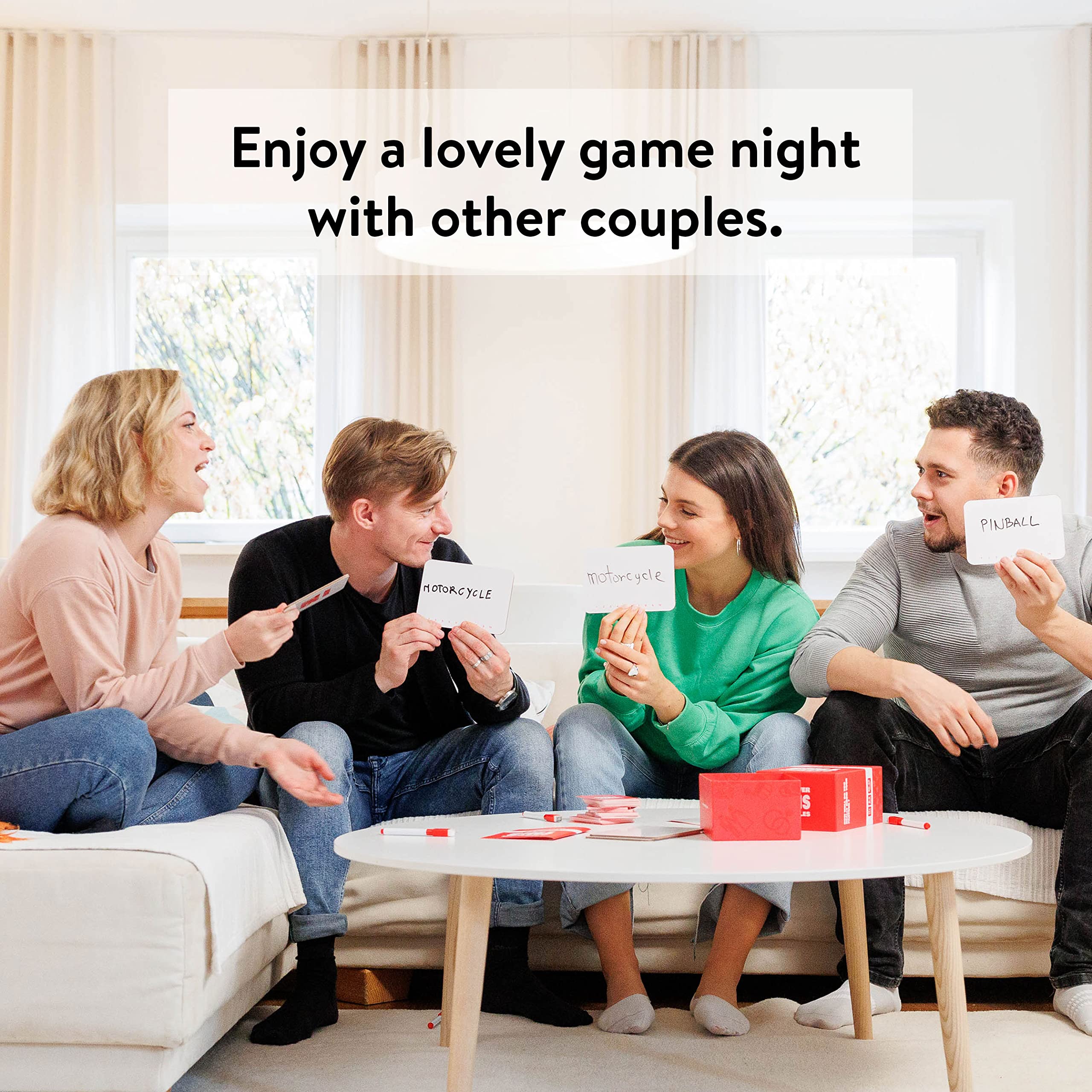 Answer This - Couples Games - How Well Do You Know Your Partner? - Relationship & Conversation Card Game for Date Night or a Party - Cool Anniversary & Valentine Gift - Couples Gift idea