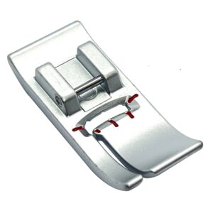 dreamstitch f082ap snap on bi-level presser foot left for for all low shank snap-on brother,babylock,singer,euro-pro,janome (new home),kenmore,white,juki,simplicity,elna sewing machine