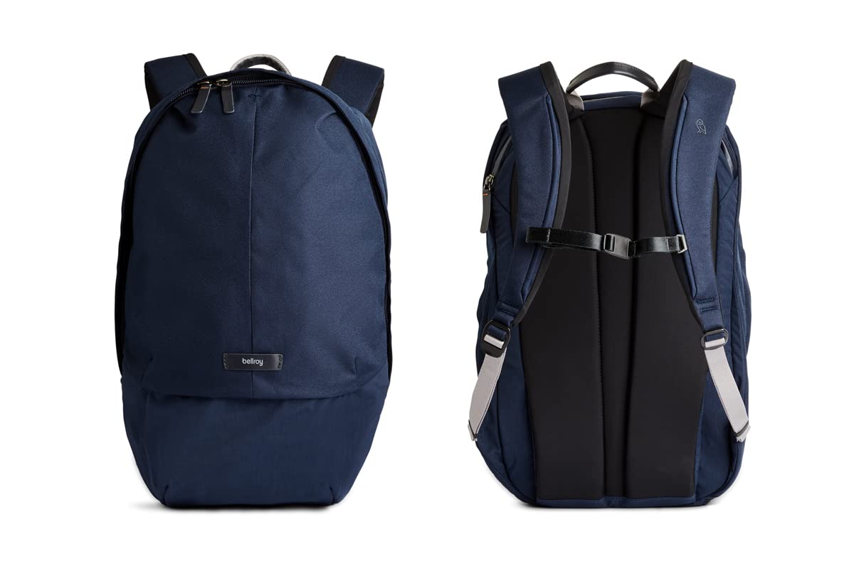 Bellroy Classic Backpack Plus – (Laptop Bag, Laptop Backpack, 24L) - Navy