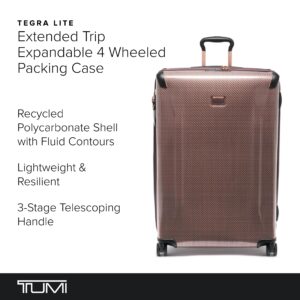 TUMI - Tegra-Lite Extended Trip Expandable 4 Wheeled Packing Suitcase - Roller Suitcase for Domestic & International Travel - Blush