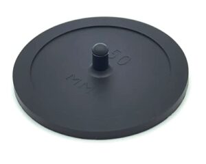 espresso machine silicone backflush disk - universal blind insert for all basket sizes