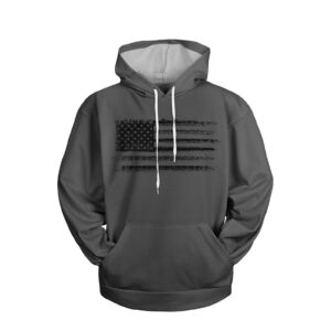 h hyfol graphic hoodies for men usa flag pocket pullover american patriotic long sleeve sweatshirts(medium grey,xl)