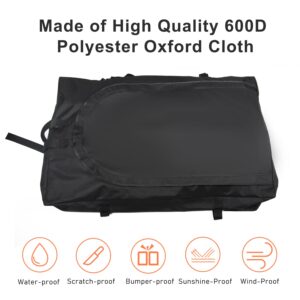 Weather-Proof Heavy Duty 600D Polyester Oxford Cloth Portable Base Anchor Weight for Basketball Hoops - Hold up to 330 lbs and 3 Windproof Buckles for Indoor and Outdoor(Hoop Base Not Included)