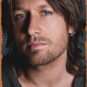 Keith Lionel Urban Country Music Singer Poster Tin Sign for Wall Decorative Metal Signs Living Room,Office, College Dorm, Children's Room, Games Room, Coffee Shop，Library, Gym, or Office 8x12 Inch