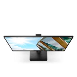 AOC U27P2CA 27" 4K Frameless Monitor, UHD 3840 x 2160, USB-C Docking, Height Adjustable Stand,Black