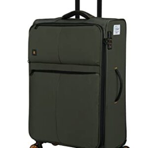 it luggage Lykke 28" Softside Checked 8 Wheel Spinner, Rifle Green