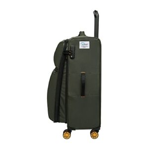 it luggage Lykke 28" Softside Checked 8 Wheel Spinner, Rifle Green