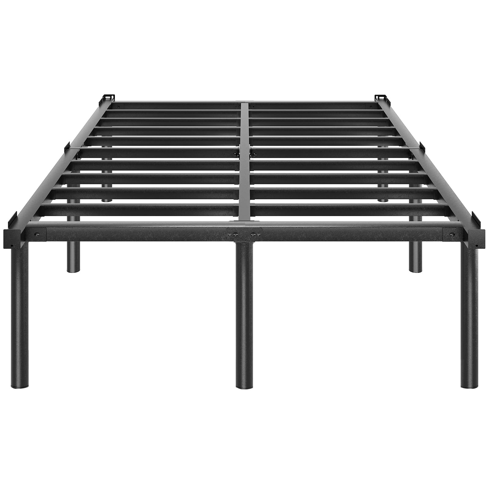 HAAGEEP 20 Inch Tall Platform Bed Frame Full Size Metal Bedframe No Box Spring Needed Heavy Duty Mattress Frames High