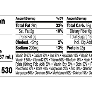 Boost Very High Calorie Nutritional Drink Chocolate Made with Natural Chocolate Flavor & No Artificial Flavors, Colors & Sweeteners, 8 FL OZ (Pack of 12)