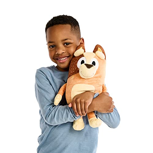 Bluey Talking Chilli (Mum) 14" Talking Plush Chilli Plush Toy with 9 Phrases Theme Song