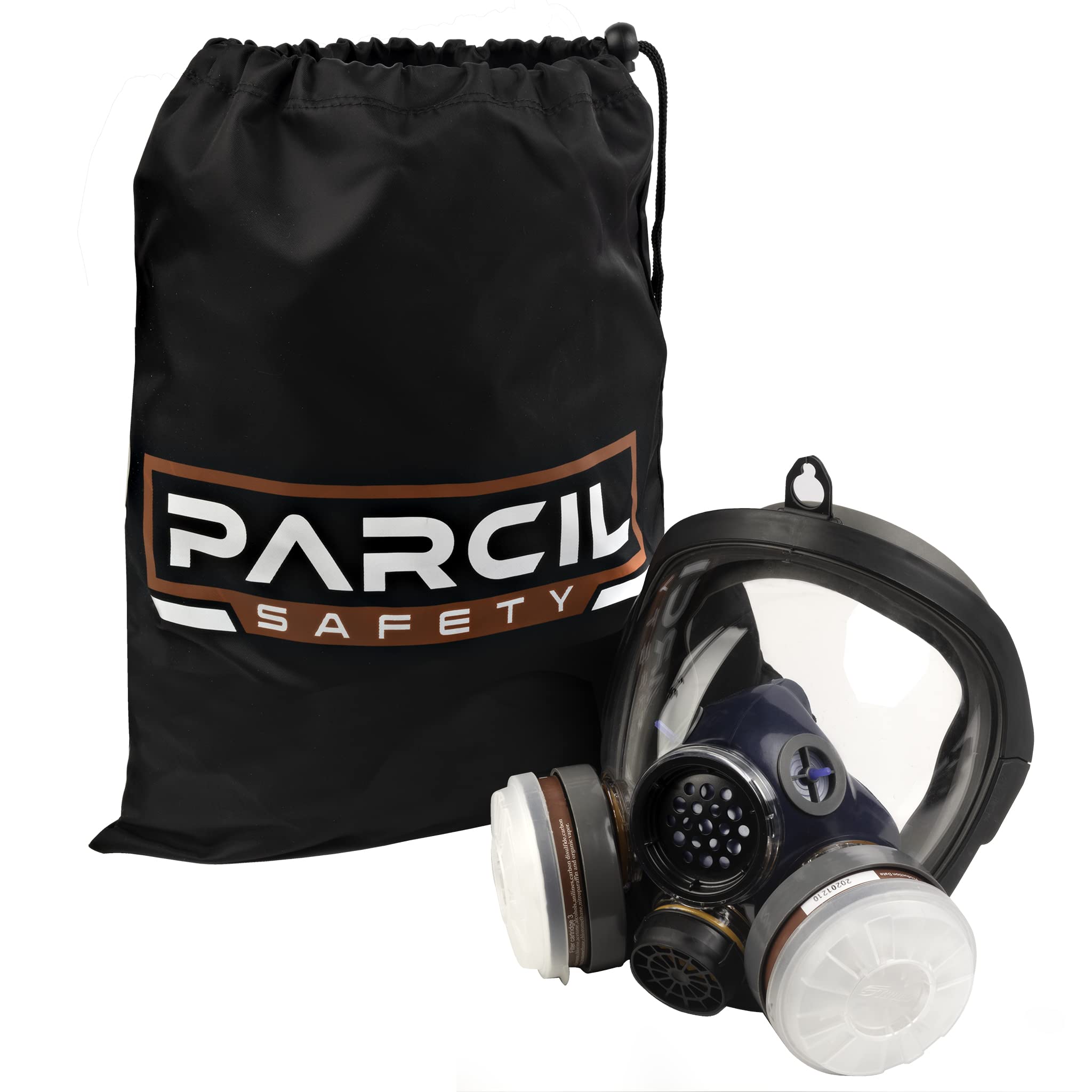 Parcil Safety Respirator Storage Pouch - Protect Your Face Mask and Keep it Clean, Convenient Drawstring Carrying Bag for Quick Access and Easy Transportation