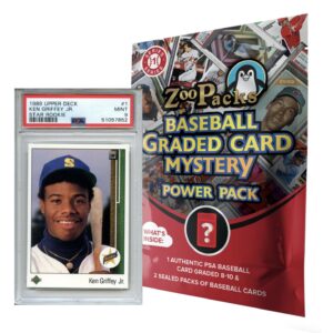 Zoo Packs MLB Baseball PSA Graded Card Mystery Power Pack - Amazon Exclusive