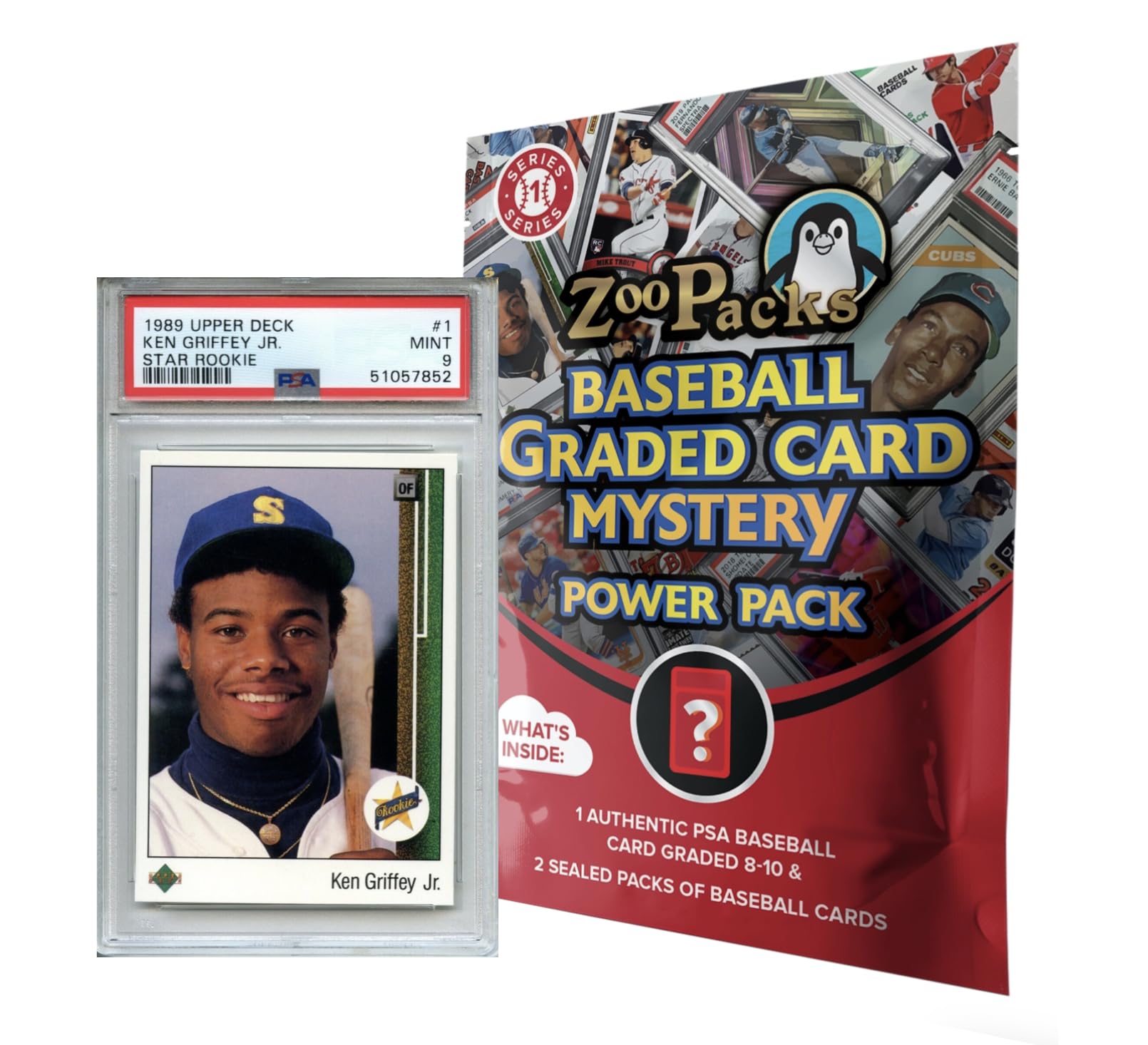 Zoo Packs MLB Baseball PSA Graded Card Mystery Power Pack - Amazon Exclusive