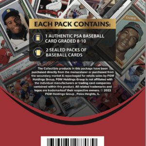 Zoo Packs MLB Baseball PSA Graded Card Mystery Power Pack - Amazon Exclusive