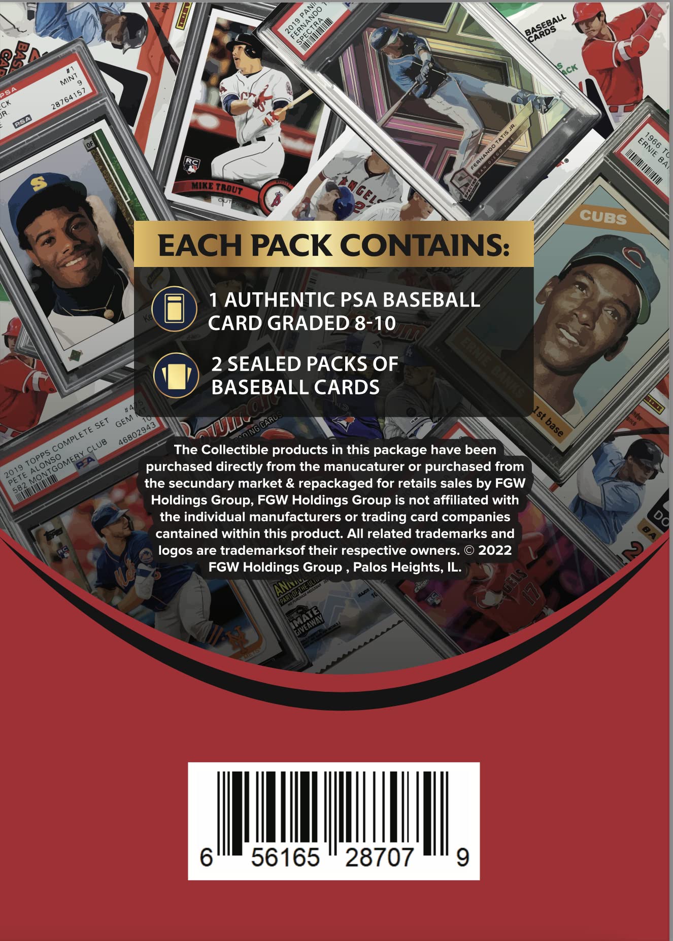 Zoo Packs MLB Baseball PSA Graded Card Mystery Power Pack - Amazon Exclusive