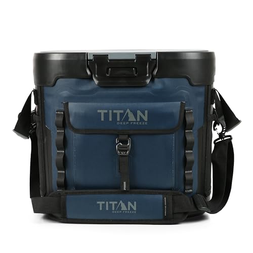 Titan Deep Freeze Welded Cooler - 36 Can Zipperless Cooler, Cold Front