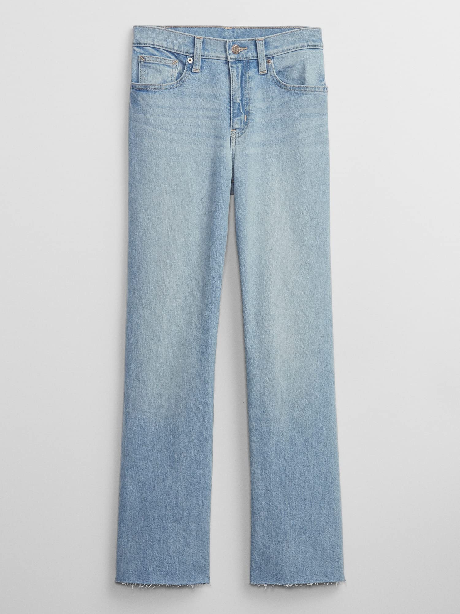 GAP Womens Kick Flare Jeans LIGHT WASH 33REG