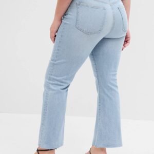 GAP Womens Kick Flare Jeans LIGHT WASH 33REG