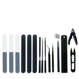 15 pcs model tools kit modeler basic tools craft set hobby tools kit for gundam model 15 pcs model tools kit modeler basic tools craft set hobby tools kit for gundam model repair diy