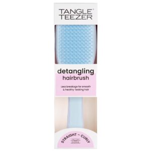 Tangle Teezer | The Wet Detangler Hairbrush for Wet & Dry Hair | For All Hair Types | Eliminates Knots & Reduces Breakage | Lilac Cloud Blue