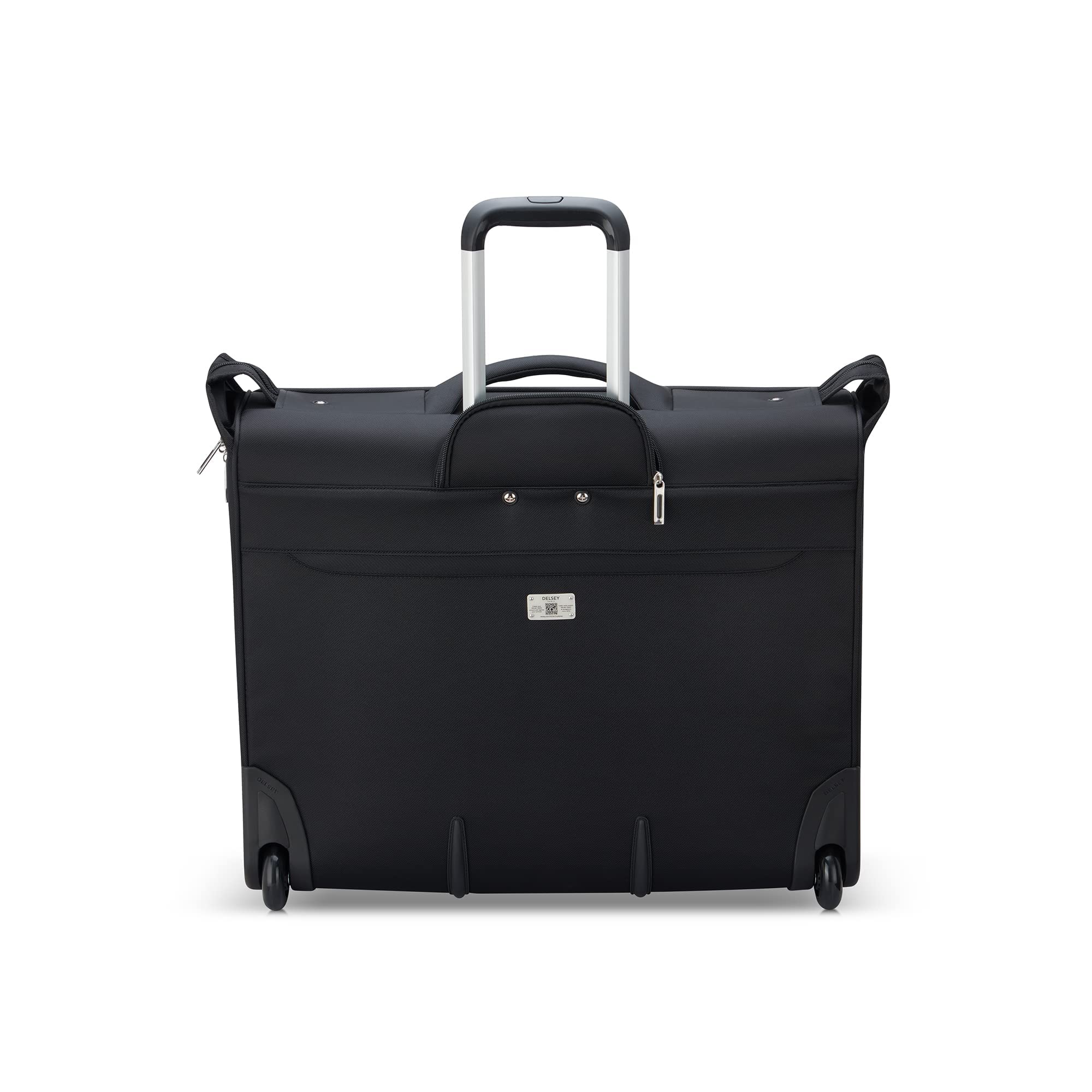 DELSEY Paris Sky Max 2.0 Two Wheel Garment Bag, Black, One Size