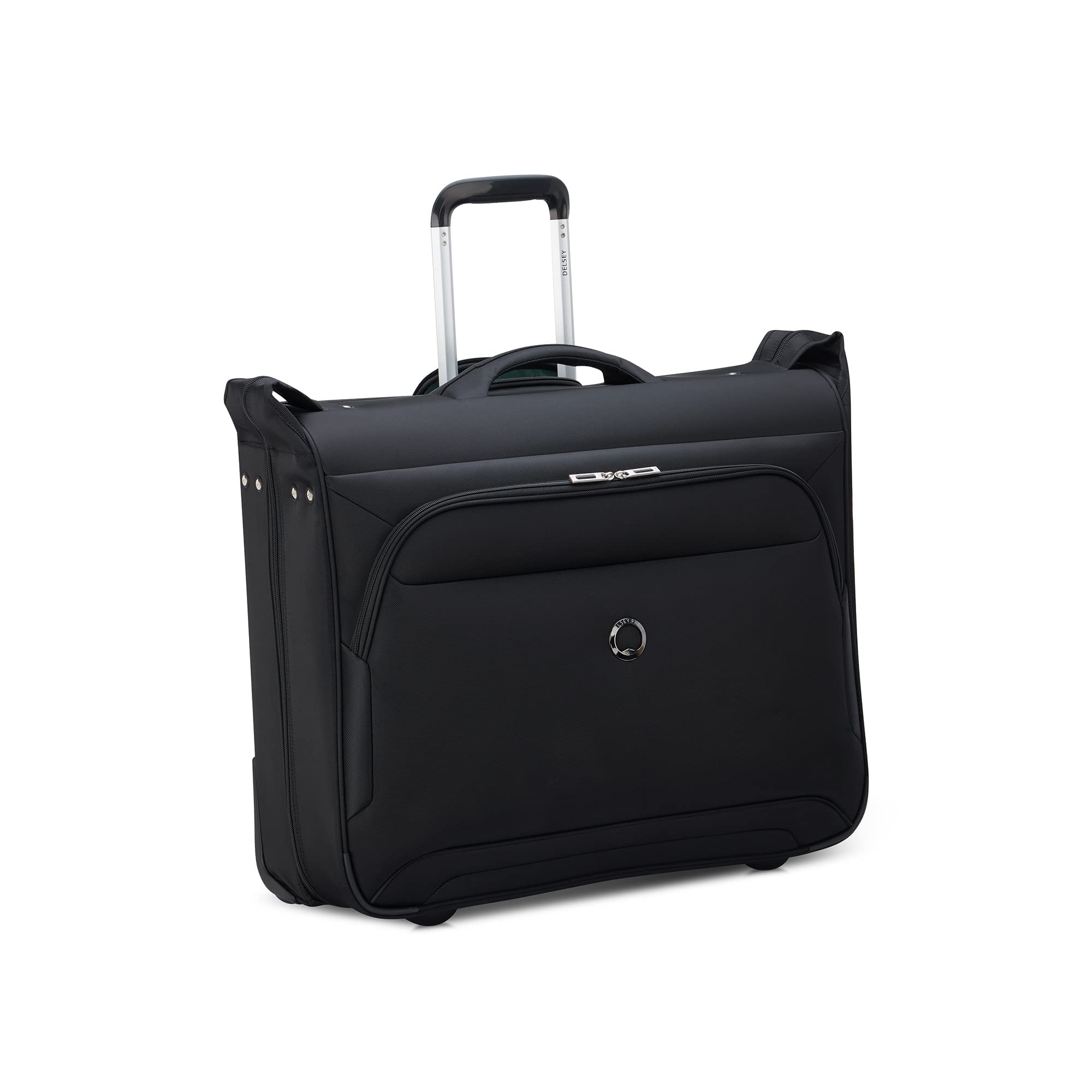 DELSEY Paris Sky Max 2.0 Two Wheel Garment Bag, Black, One Size