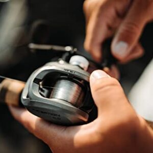 13 FISHING - Inception Slide Baitcast Reel - 8.1:1 Gear Ratio - Left Hand Retrieve (Fresh+Salt) - INSLD2-8.1-LH, Gray