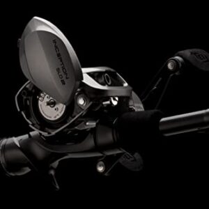 13 FISHING - Inception Slide Baitcast Reel - 8.1:1 Gear Ratio - Left Hand Retrieve (Fresh+Salt) - INSLD2-8.1-LH, Gray