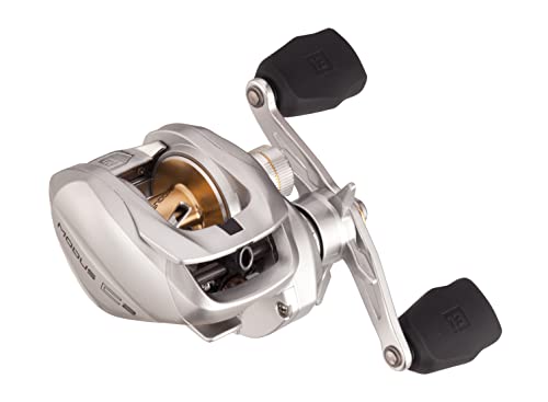 13 FISHING - Modus C2 Baitcast Reel - 6.6:1 Gear Ratio - Left Hand Retrieve (Fresh) - MODC2-6.6-LH,Silver