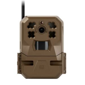 moultrie edge cellular trail camera -auto connect - nationwide coverage - 720p video with audio - built in memory - cloud storage - 80 ft low glow ir led flash