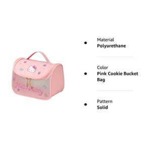 Large Capacity Cosmetic Bag Travel Make up Bag Toiletry Pouch Packing Bag with Zipper Accessory Organizer for Women (Pink-A)