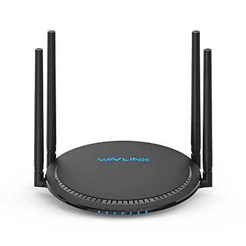 WAVLINK WiFi 6 Router,AX1800 Wireless Router, Dual Band Gigabit WiFi Internet up to 1,500 sq. ft and 64+ Devices, Router, TouchLink, Parental Control, QoS,for Home