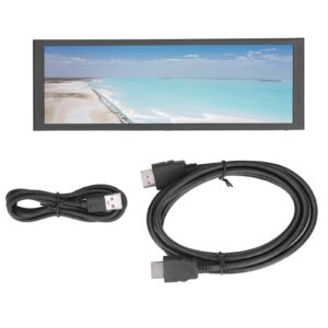 pc case secondary screen 7.9in tft lcd portable monitor for computer laptop(capacitive touchscreen)