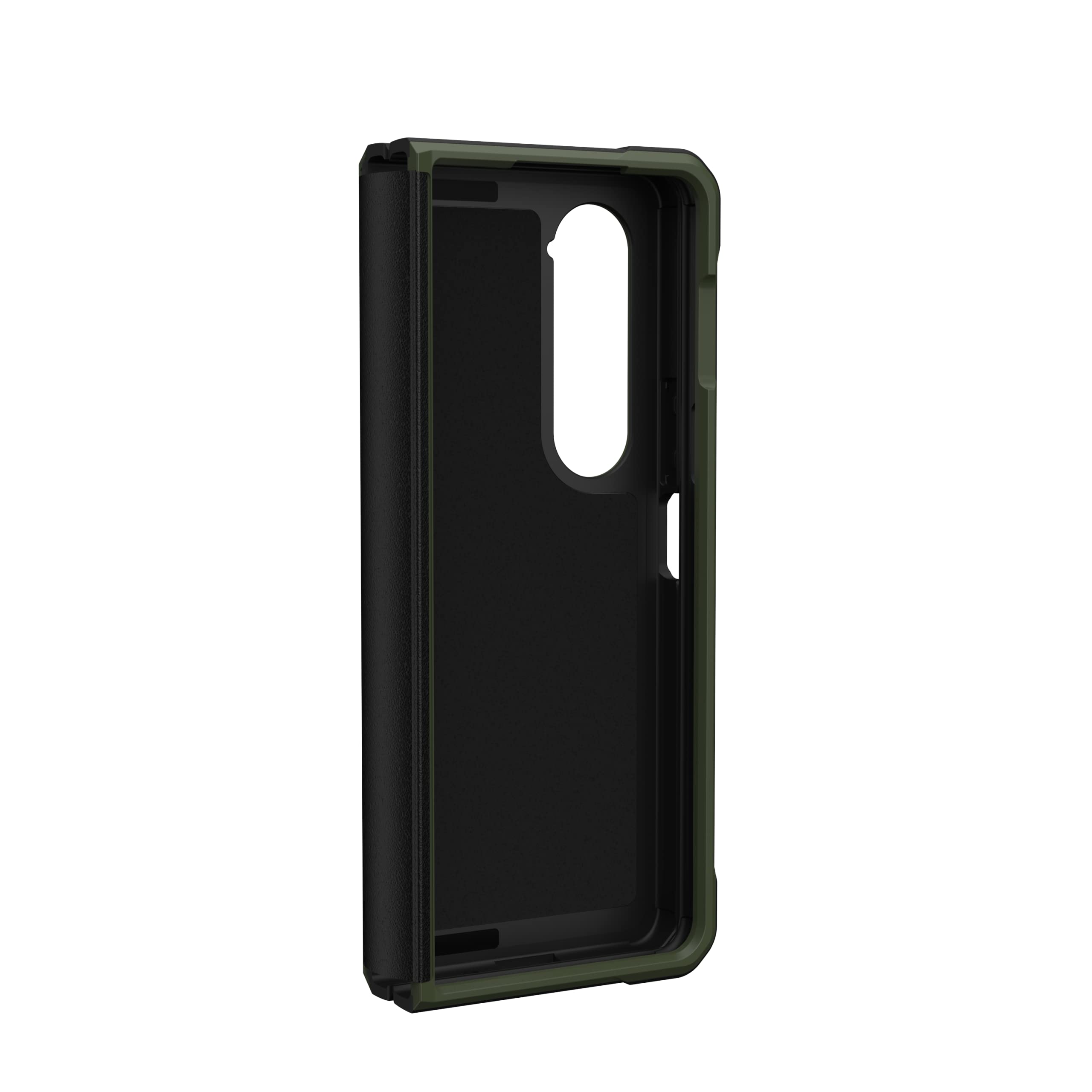 URBAN ARMOR GEAR UAG Designed for Samsung Galaxy Z Fold 4 Case 2022 Green Olive Civilian Sleek Ultra-Thin Shock-Absorbent Protective Cover