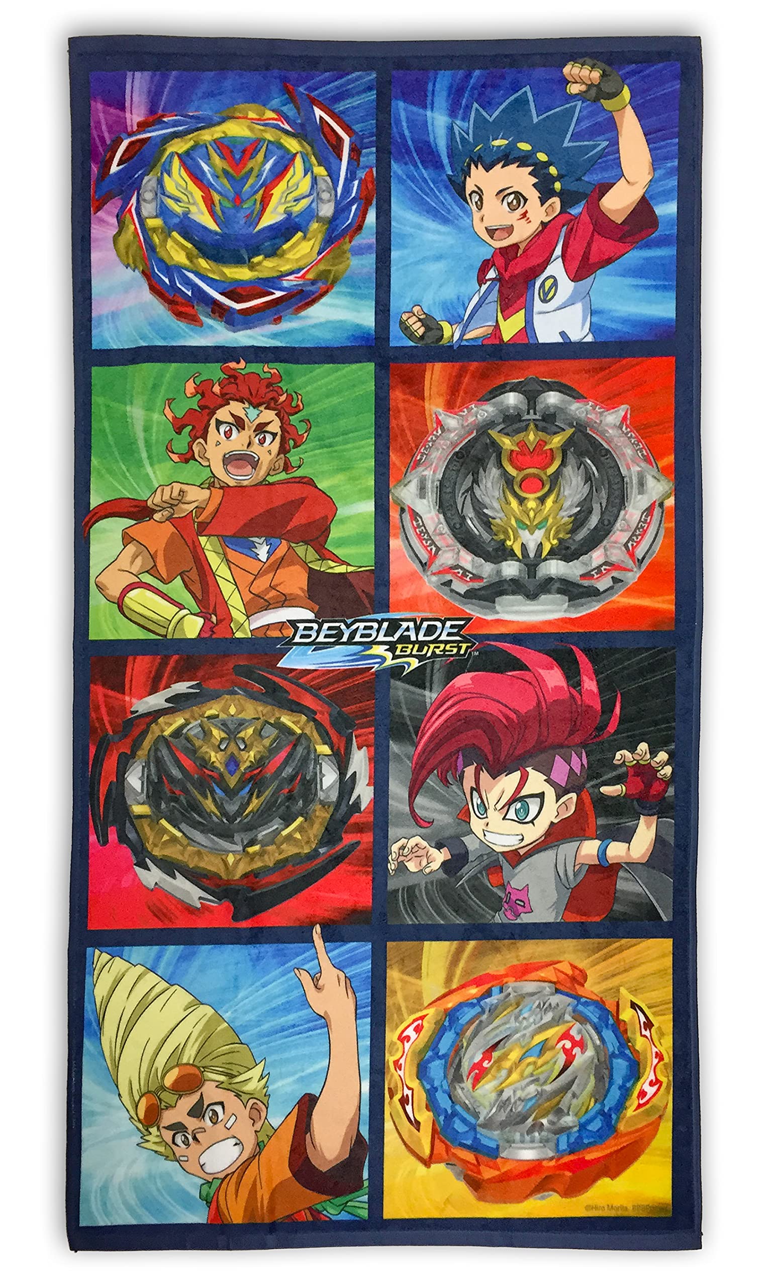 INTIMO Beyblade Burst TV Show Valt Aoi Bel Daizora Swim Pool Bath Sheet Beach Towel