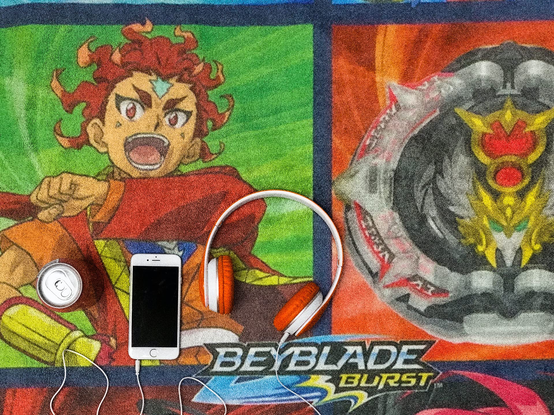 INTIMO Beyblade Burst TV Show Valt Aoi Bel Daizora Swim Pool Bath Sheet Beach Towel